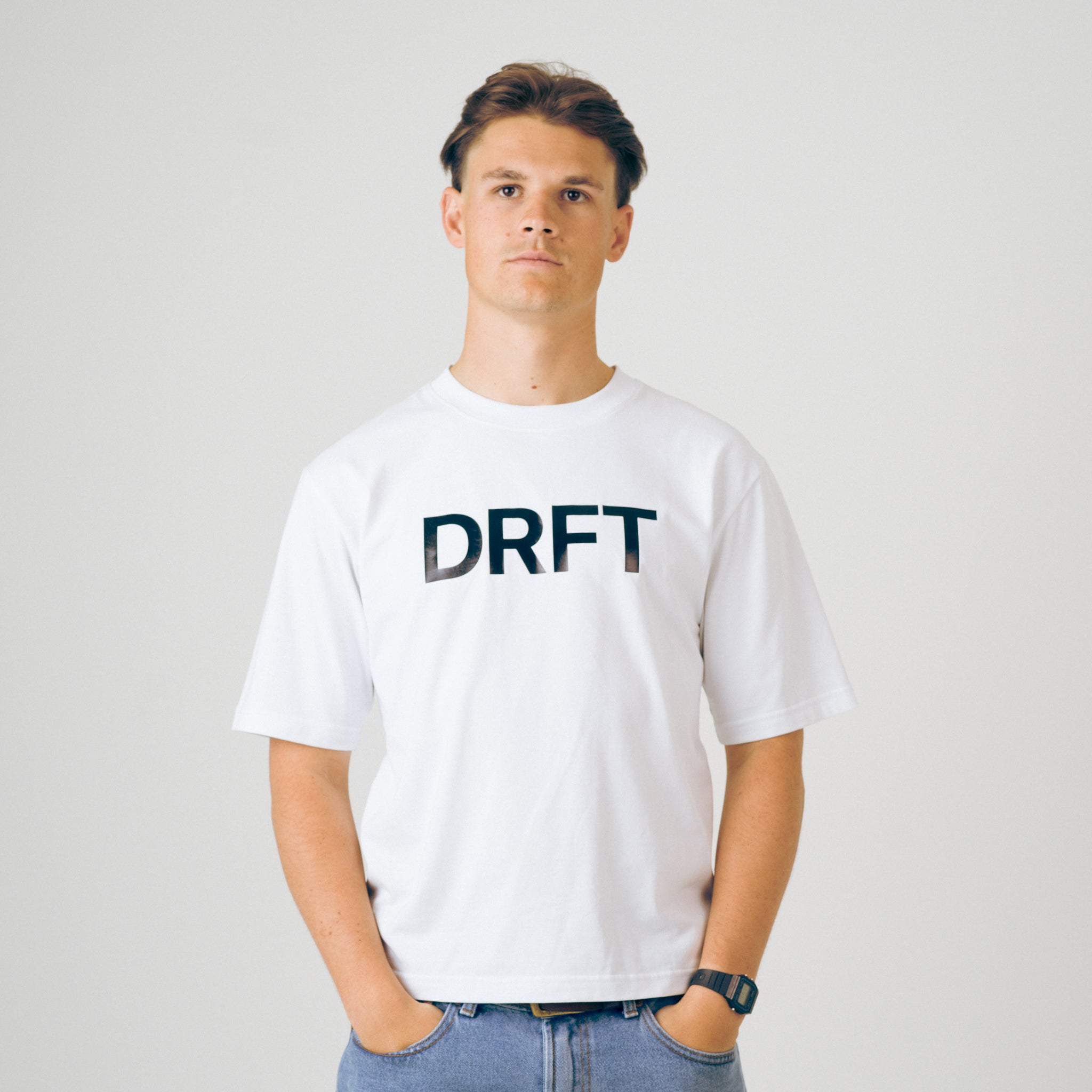 DRFT White T-shirt - Male
